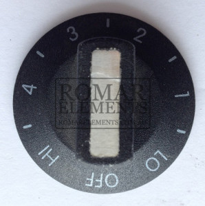 Low-Med-High Control Knob | Romar Elements